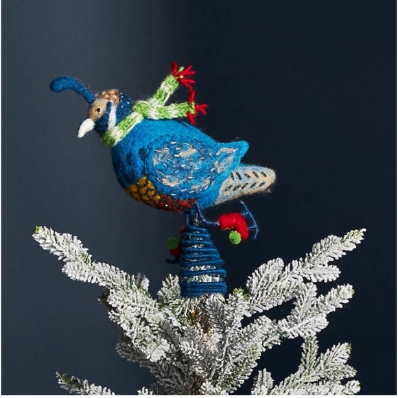 Anthropologie | Holiday | Anthropologie Beaded Skating Partridge Tree ...